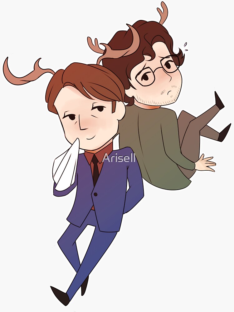 "Hannibal chibi" Sticker by Arisell | Redbubble