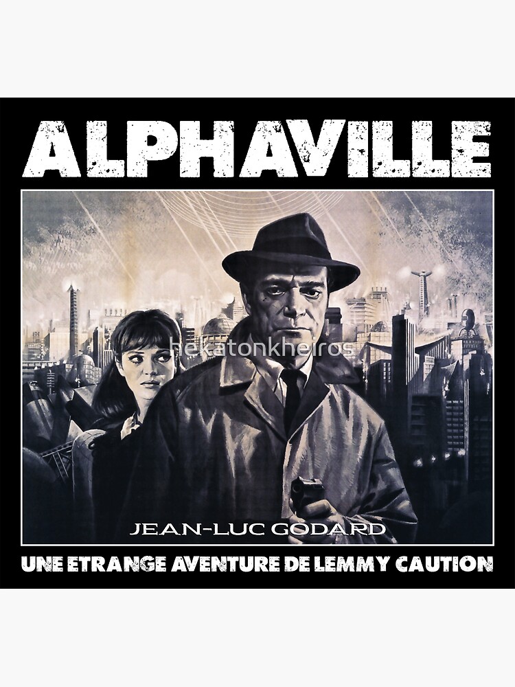"Alphaville (Jean-Luc Godard)" Sticker for Sale by hekatonkheiros ...