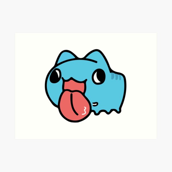 "Comic Cat | Bugcat Capoo | bug cat" Art Print for Sale by dev-ilyass ...