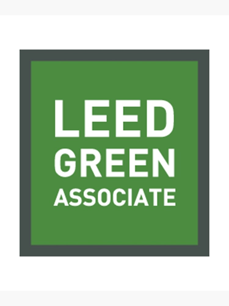 "LEED Green Associate Logo" Poster for Sale by Archtshirt | Redbubble