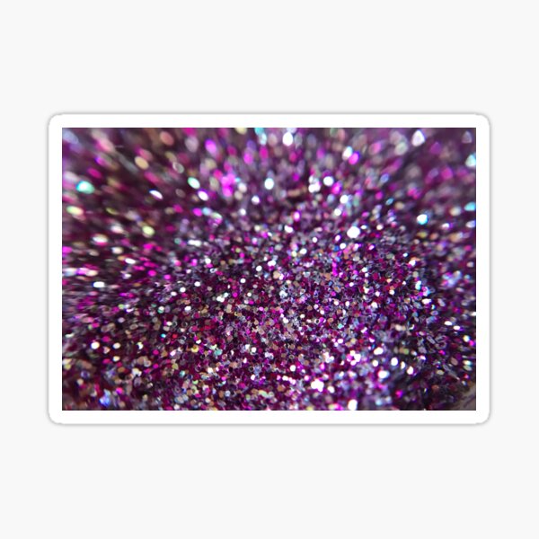 "Pink Glitter Sparkles" Sticker by Asaha17 | Redbubble