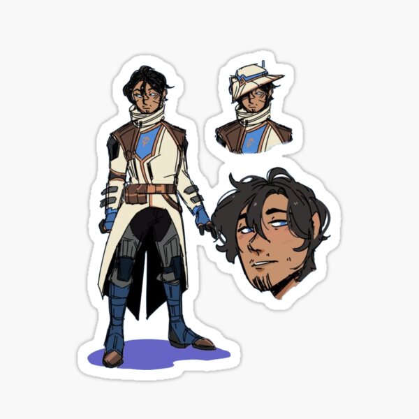 "Cypher face reveal" Sticker for Sale by Cursed-Teemo | Redbubble