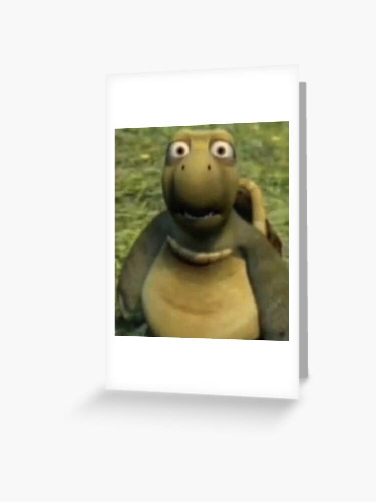 "Verne Over The Hedge Turtle" Greeting Card for Sale by crackity ...
