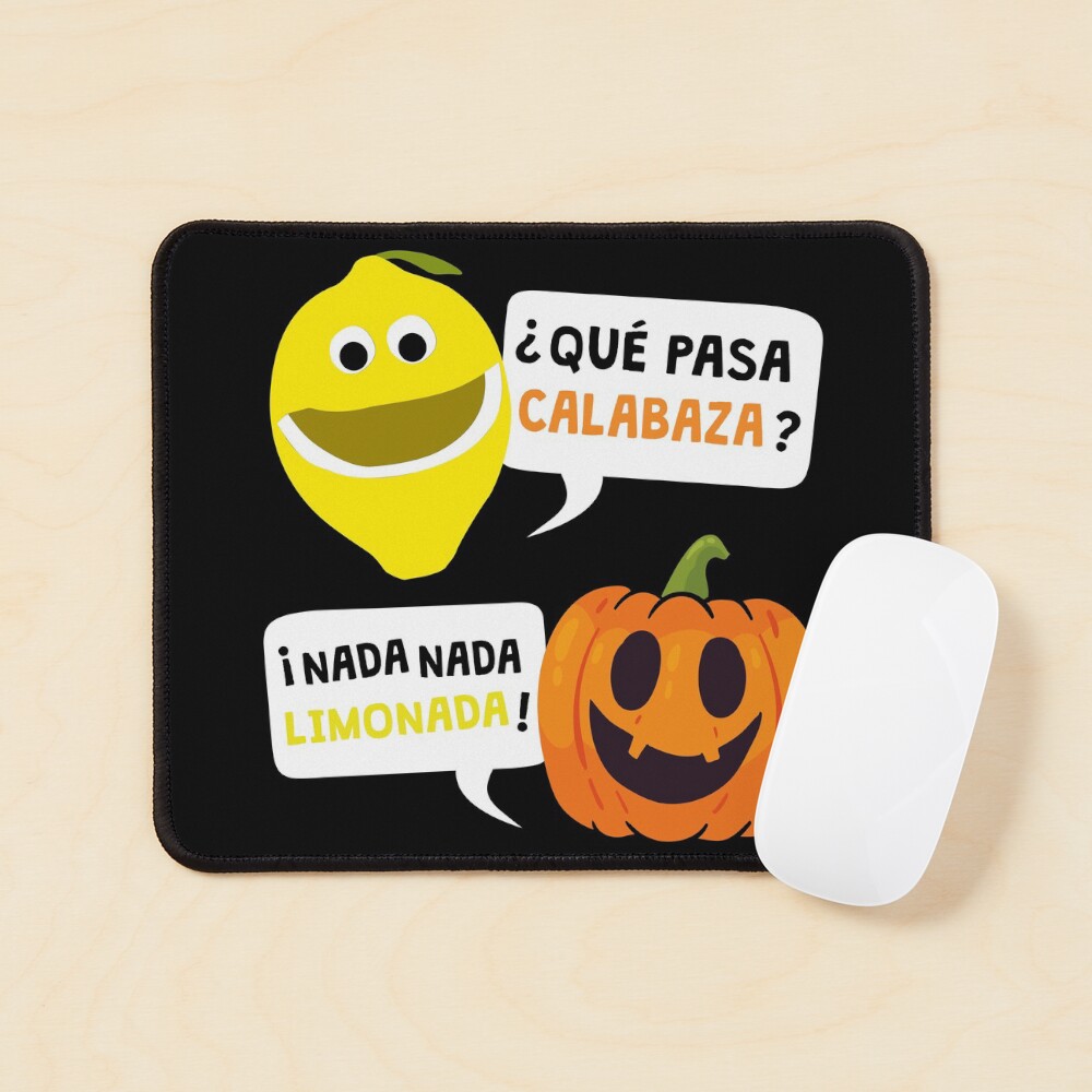 "Calabaza Pumpkin Spanish Sayings for Halloween Costumes" Sticker for ...