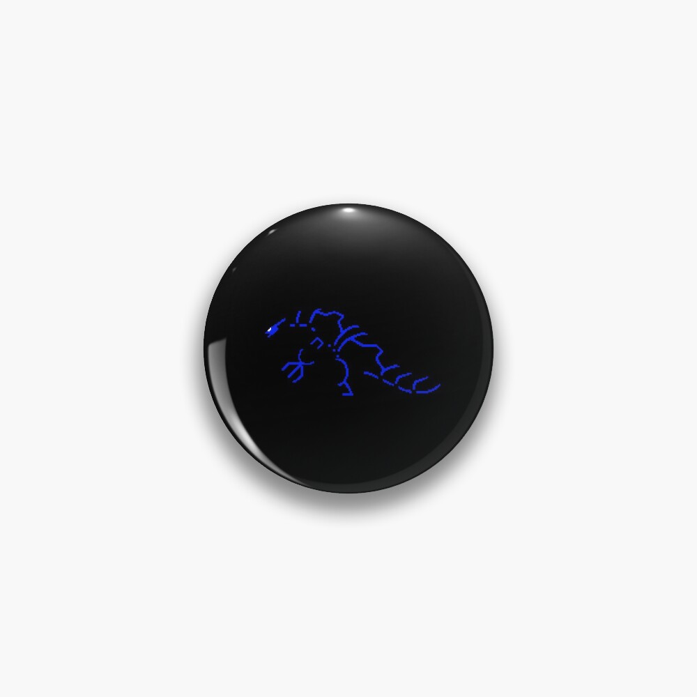 "Groudon - Blue Lines // Gen 3" Sticker for Sale by Y-M-D | Redbubble