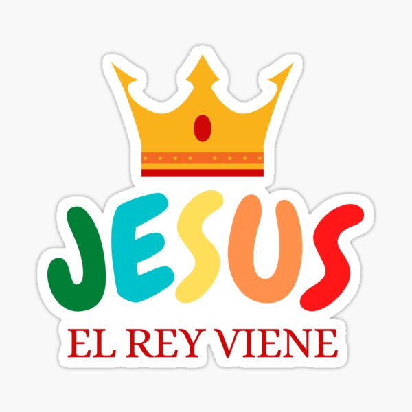 "Tyson Fury, Jesus el rey viene" Sticker by NomadMessenger | Redbubble