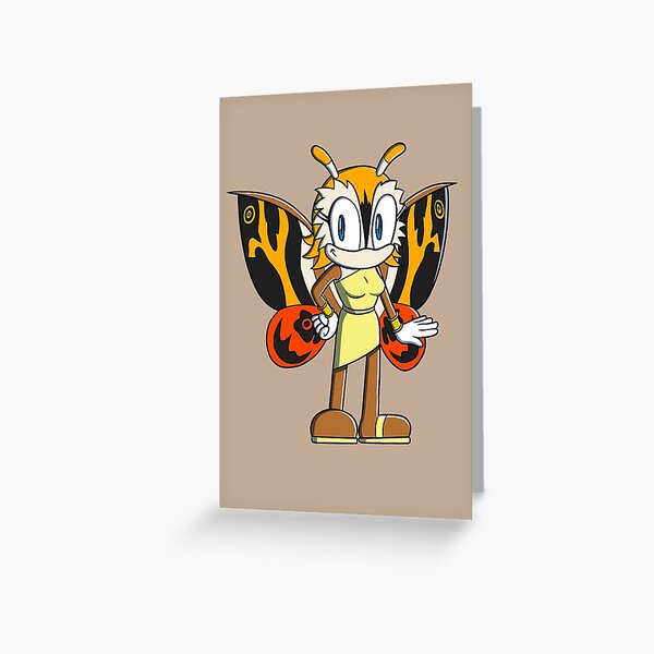 "Mothra as a Sonic Character" Greeting Card for Sale by sergeant16bit ...
