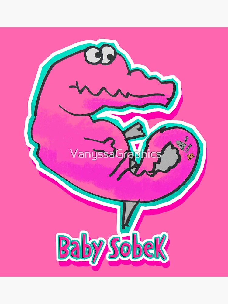 "Baby Sobek - Crocodile Egyptian God Sobek (drawing by AliceCCI ...