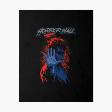 "Horror Hall - Horror Hall Game" Art Board Print for Sale by yozrseef ...