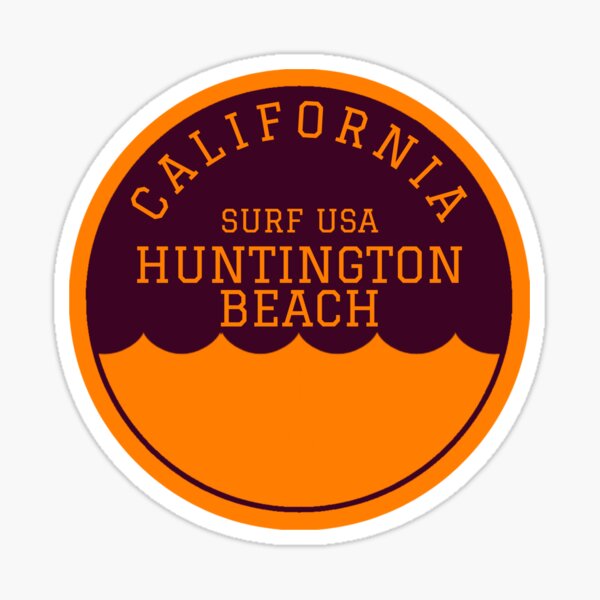 "Huntington Beach California Vintage Retro Surf USA Travel Vacation ...