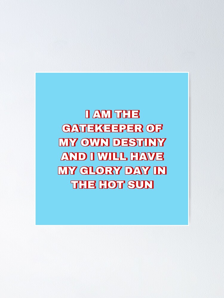 "Nacho Libre gatekeeper " Poster by Emmothy | Redbubble