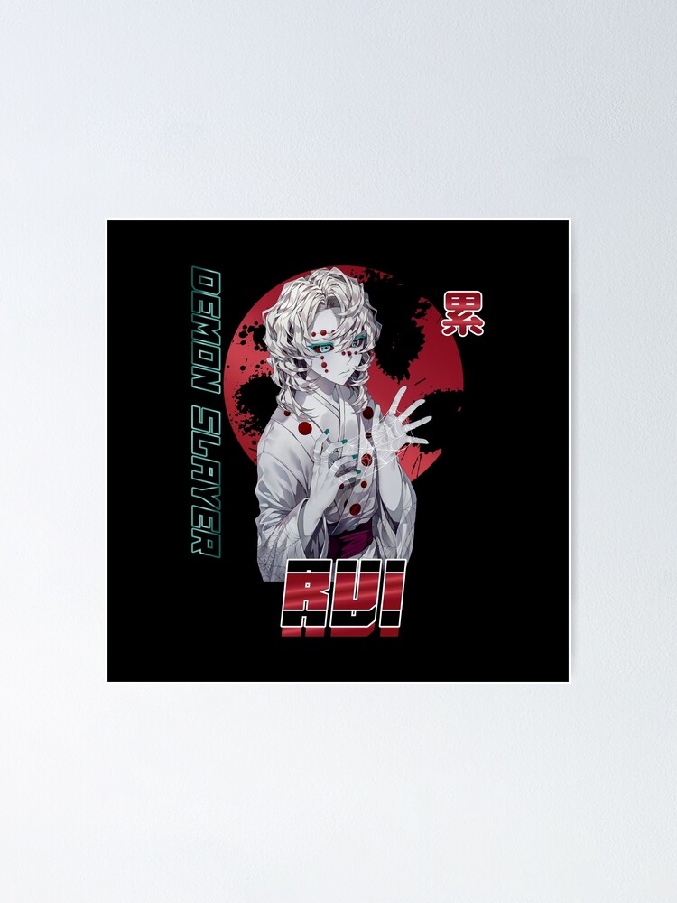 "Rui - demon slayer" Poster by ice-man7 | Redbubble