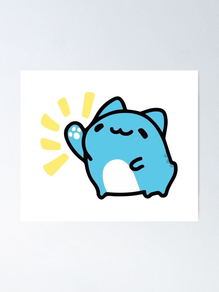 "Comic Cat | Bugcat Capoo | bug cat" Poster for Sale by dev-ilyass ...