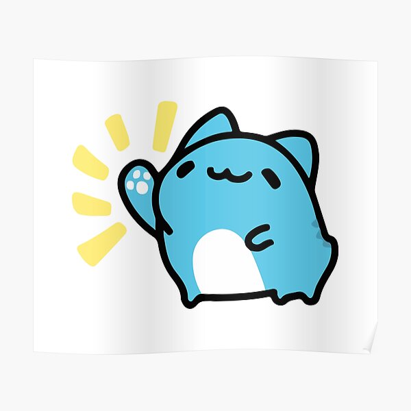 "Comic Cat | Bugcat Capoo | bug cat" Poster for Sale by dev-ilyass ...