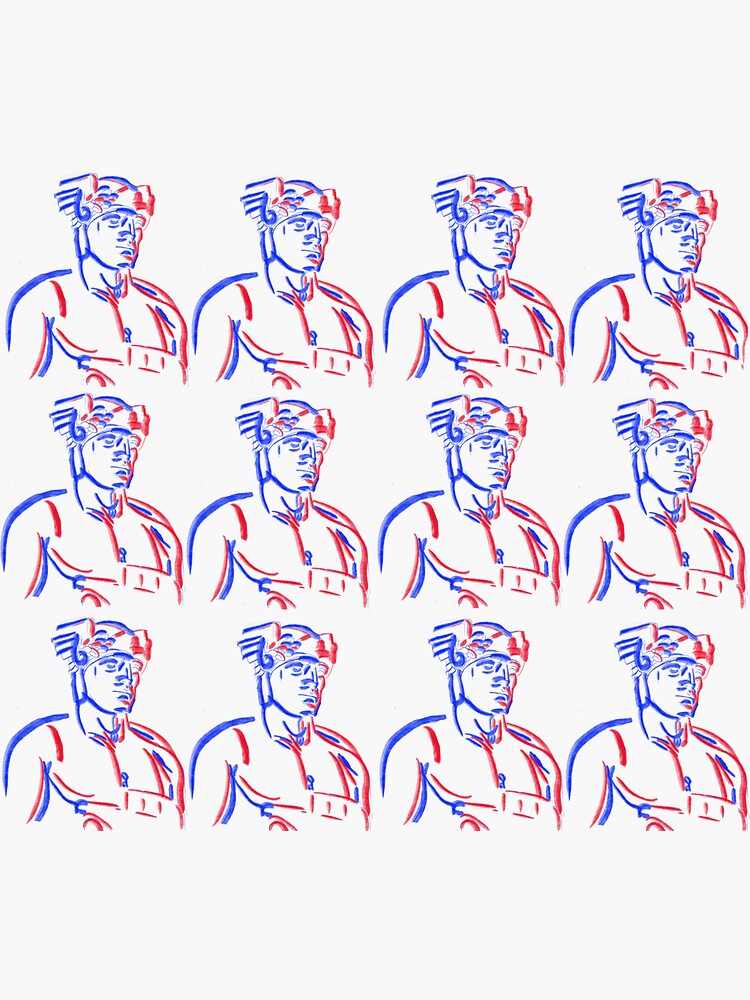 "Cleveland Guardian Multiple " Sticker for Sale by MatthewDodd | Redbubble