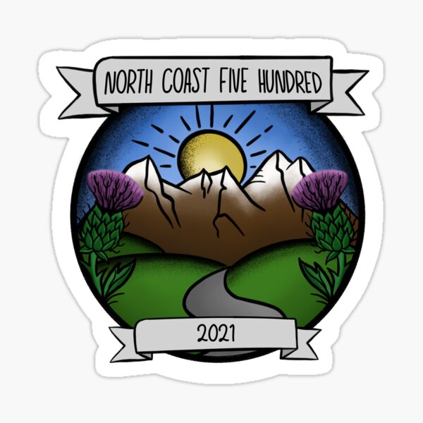 "NC500 Scotland 2021 - north coast 500 adventure awaits tattoo" Sticker ...