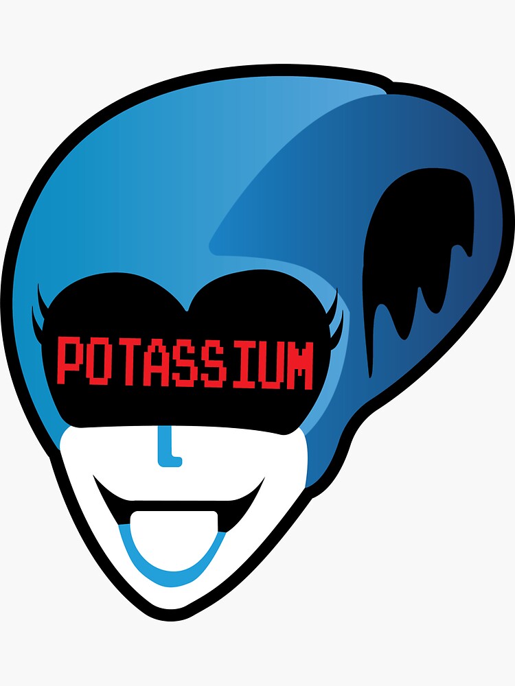 "Queen POTASSIUM - Deltarune sticker or Tee shirt design" Sticker for ...
