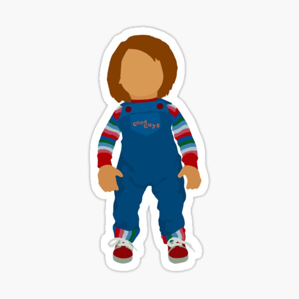 "Chucky" Sticker for Sale by emm416 | Redbubble