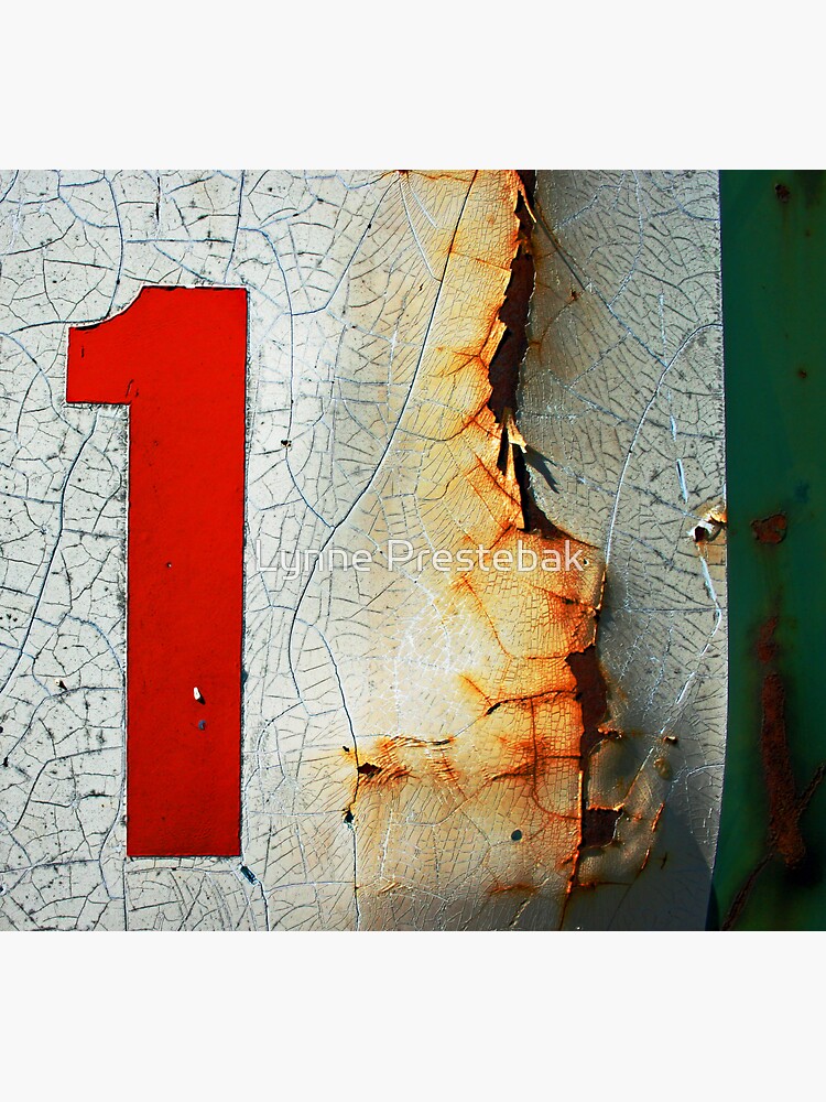 "one is the loneliest number" Sticker for Sale by Lynne Prestebak ...