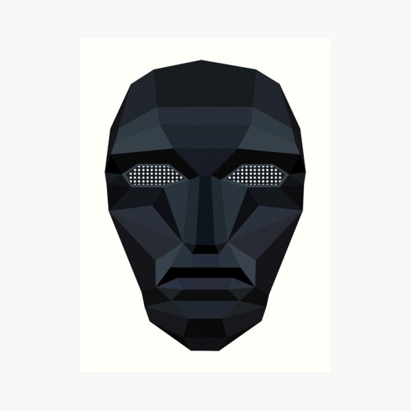 "Frontman Mask" Art Print for Sale by TempestDesign | Redbubble