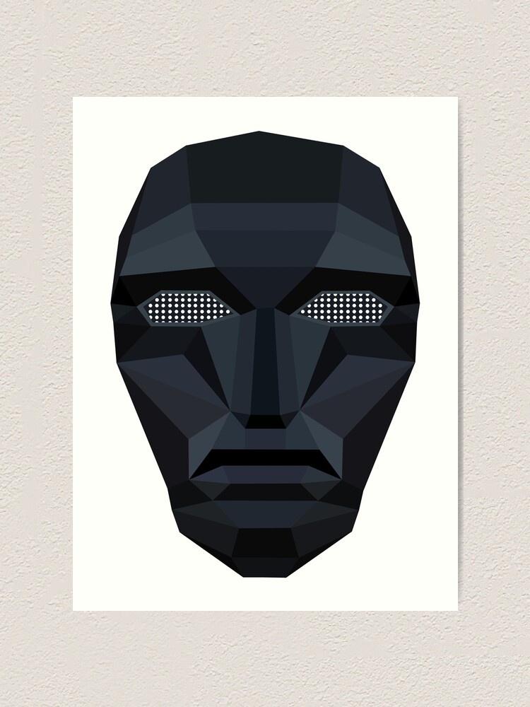 "Frontman Mask" Art Print for Sale by TempestDesign | Redbubble