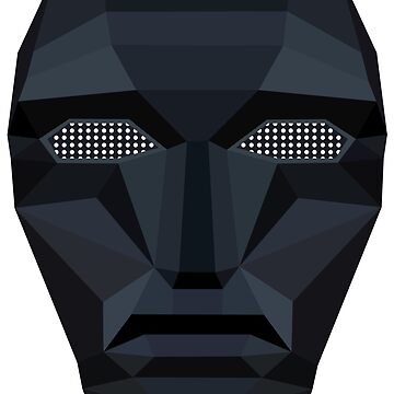 "Frontman Mask" Poster for Sale by TempestDesign | Redbubble