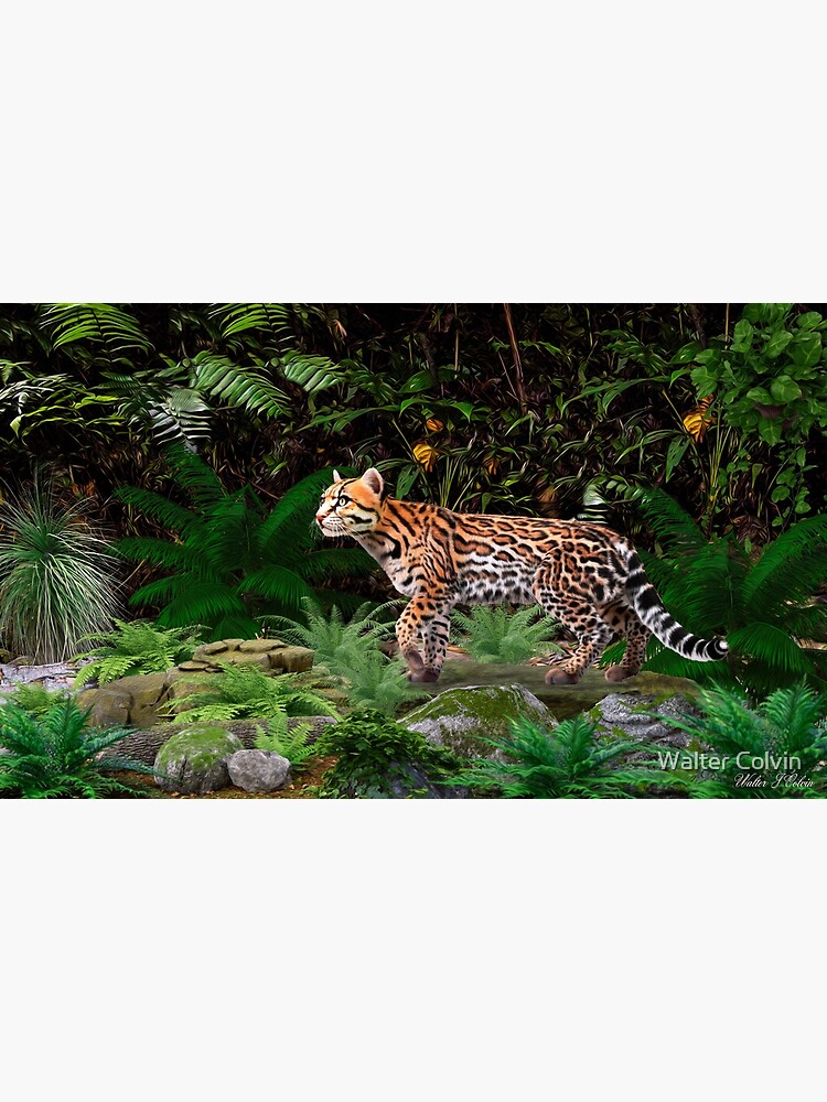 Ocelot Premium Matte Vertical Poster sold by Hakka Fabriciano | SKU ...