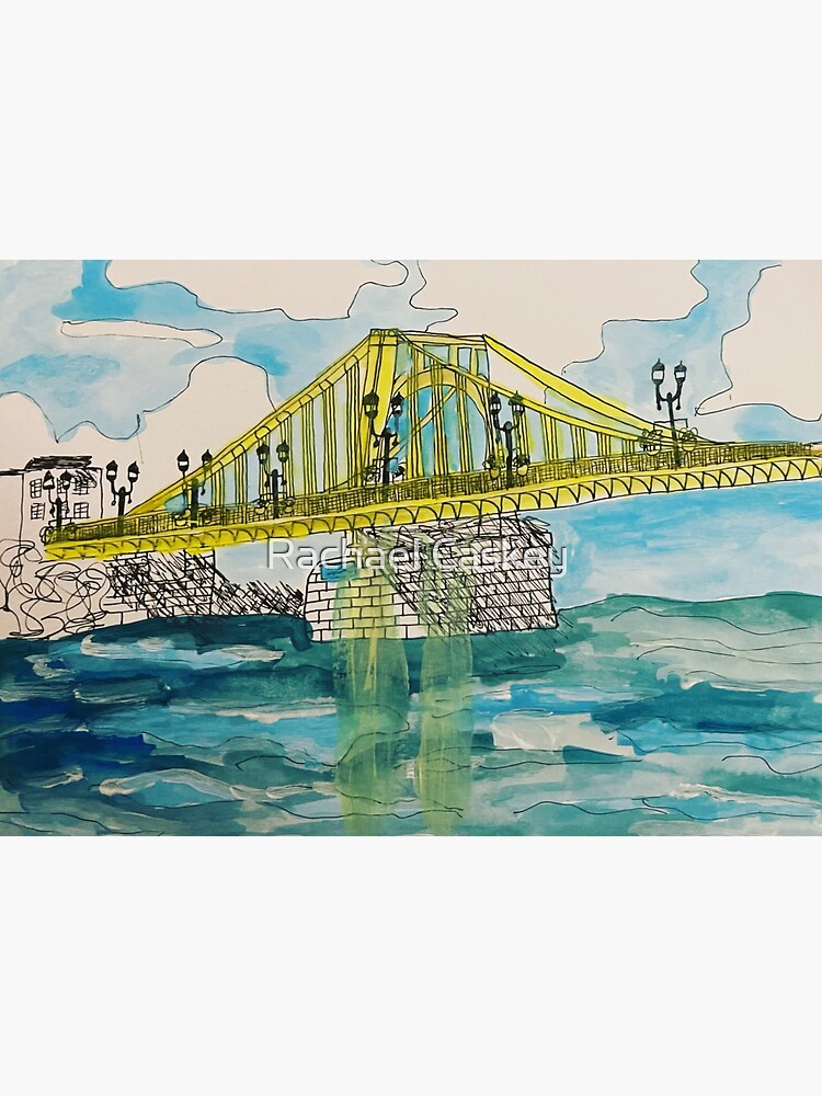 Pegatina «Puente Roberto Clemente» de papercrfternook | Redbubble