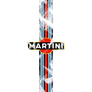 "Martini Racing Track Day" Sticker for Sale by CaptainAussum | Redbubble