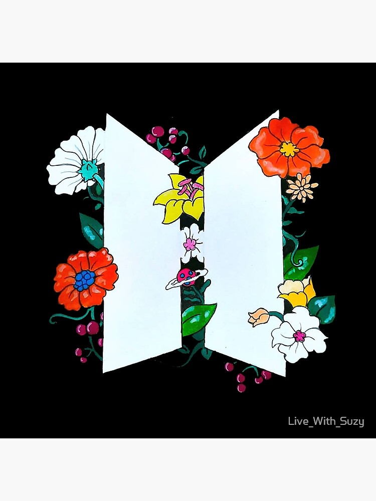 "BTS Logo" Art Print by Canvases-lenses | Redbubble