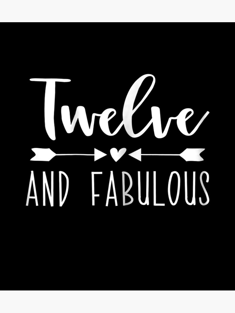 Girl Twelfth Birthday 12 Year Old Birthday Girl Poster By MuratshiMana Redbubble girl-twelfth-birthday-12-year-old-birthday-girl-poster-by-muratshimana-redbubble
