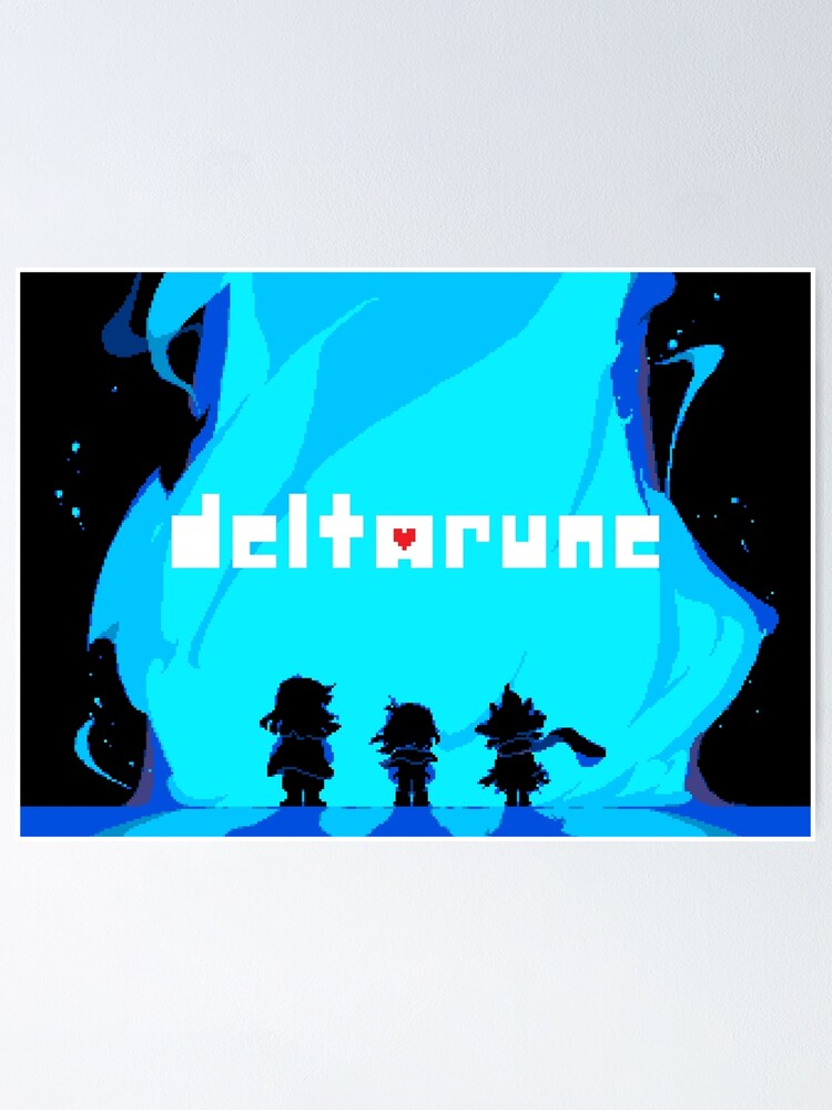 "DELTARUNE" Poster for Sale by Saikishop | Redbubble