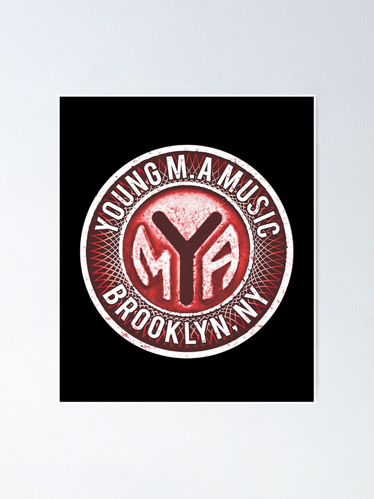 "Young Ma Merch" Poster for Sale by JulianeRVogler | Redbubble