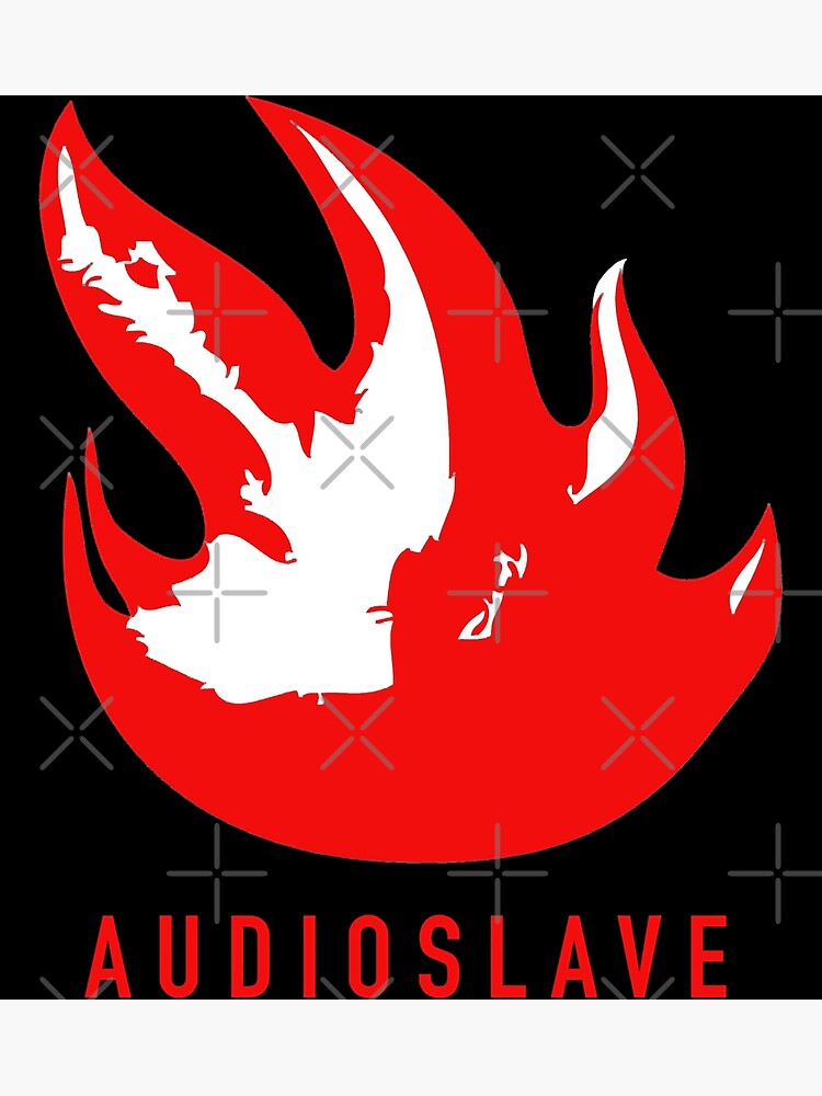 "Show Me How to Live Audioslave amazing heavy rock Iconic flame graphic ...