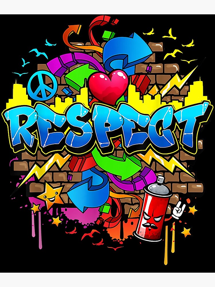 "Flite Boi - Urban - Respect Graffiti Graphic" Poster for Sale by ...