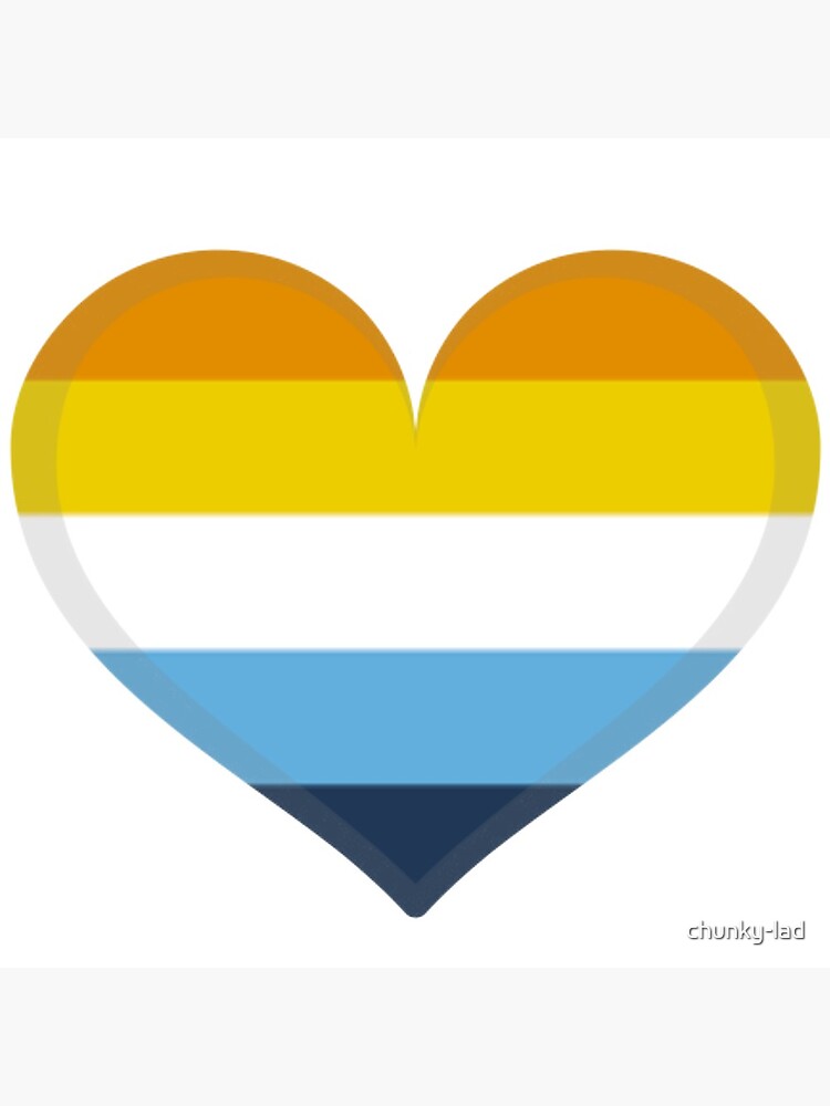 "aroace lgbtq pride heart" Poster for Sale by chunky-lad | Redbubble