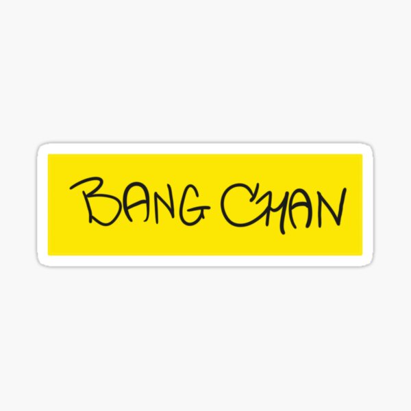"bang chan stray kids laptop sticker " Sticker for Sale by ardeenaosc ...