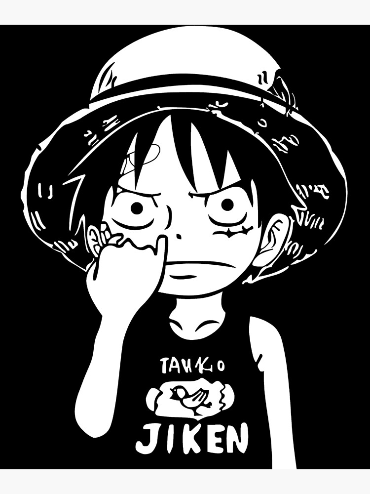 "One Piece Luffy Picking Nose Classic" Poster for Sale by JanetParker01 ...
