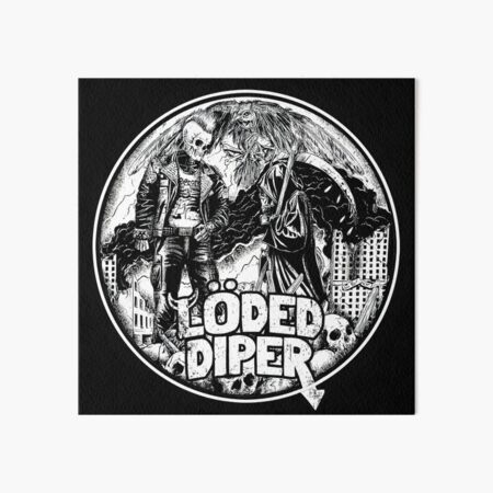 "loded diper band artwork" Art Board Print for Sale by Coquillageshop ...