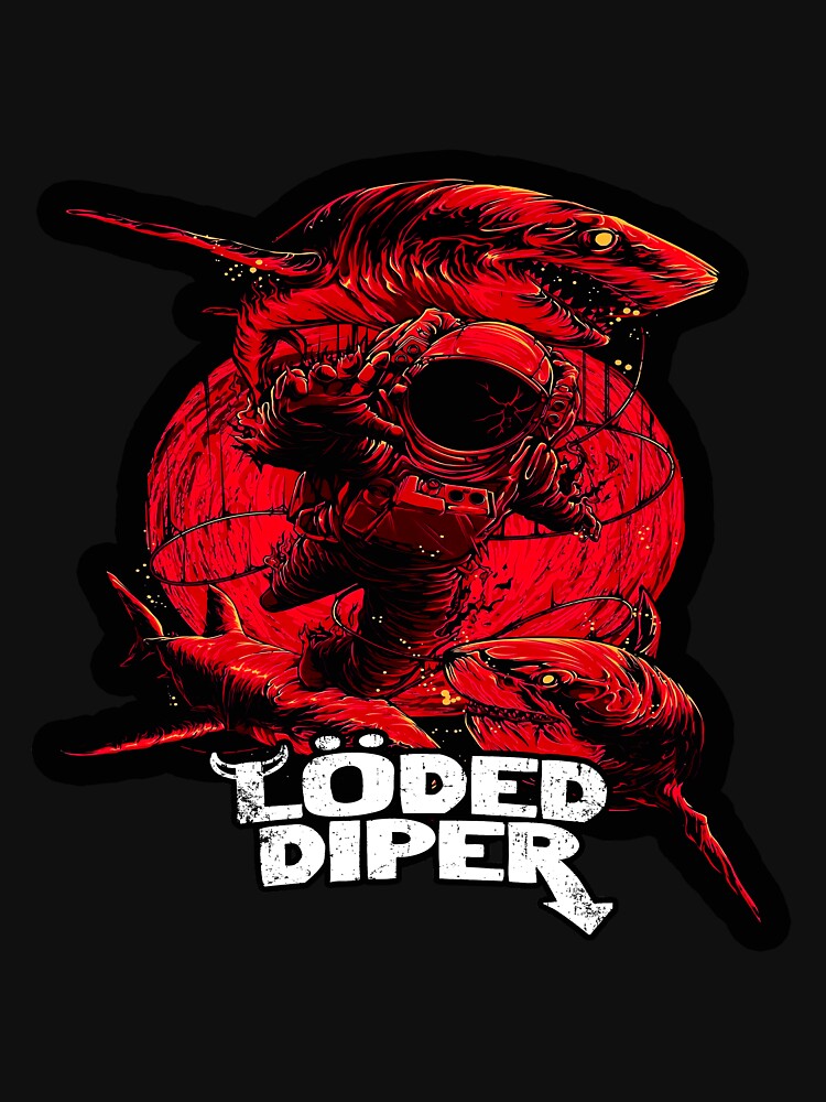 "loded diper band artwork" T-shirt for Sale by Coquillageshop ...