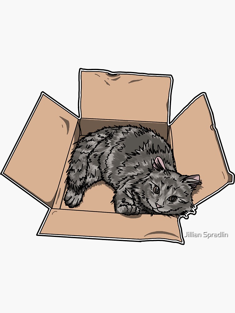 "Todd the Cat" Sticker for Sale by JRoseS2017 | Redbubble