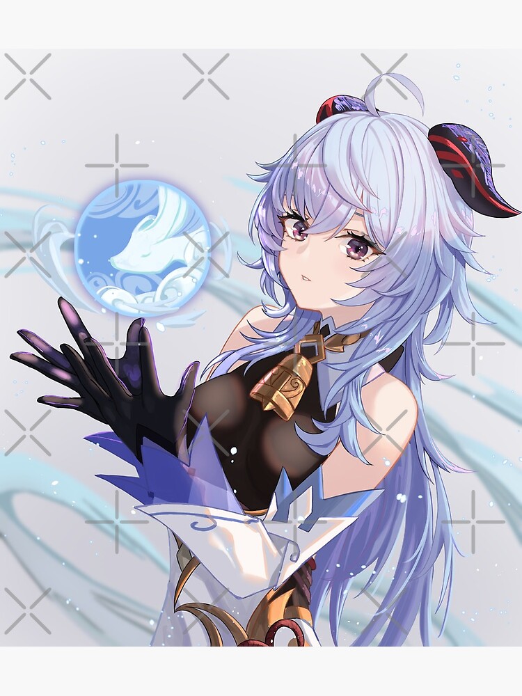 "Cute Ganyu Genshin Impact" Art Print for Sale by BataviaAnime | Redbubble