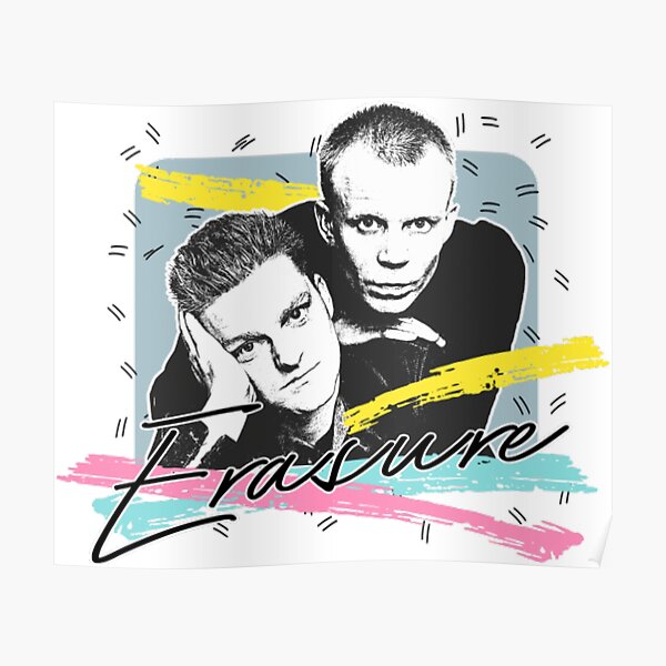 "Erasure " Poster for Sale by GoodmanHenry | Redbubble