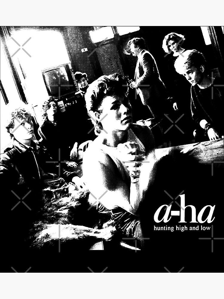 Póster «The Timeline A Ha Band Berlín» de Romanahaband | Redbubble