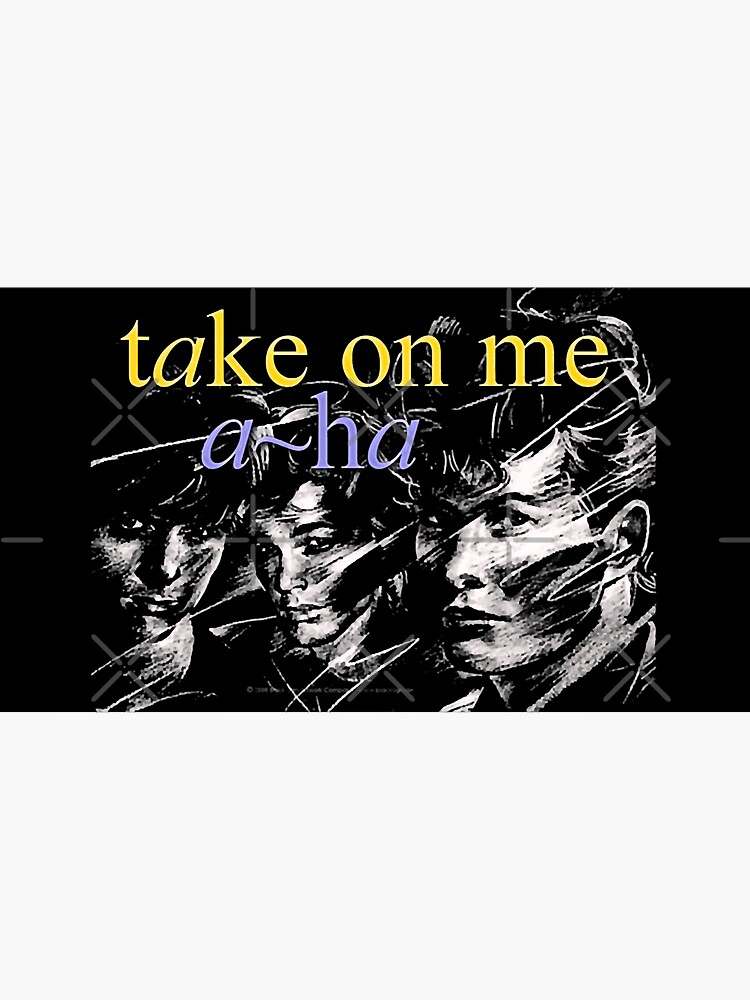 "The Timeline A Ha Band Popular Logo Rave Acid" Sticker for Sale by ...