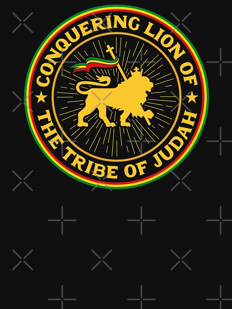 Camiseta «Rastafari rasta león de judá» de designandclouds | Redbubble