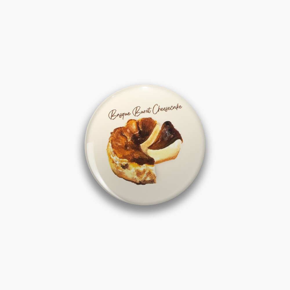 "Dessert-Basque Burnt Cheesecake" Sticker for Sale by Emmaart .my ...