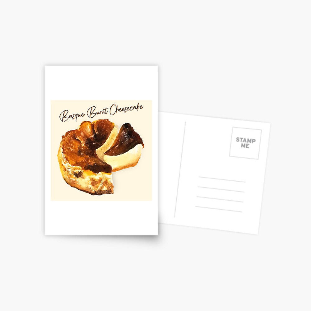 "Dessert-Basque Burnt Cheesecake" Sticker for Sale by Emmaart .my ...