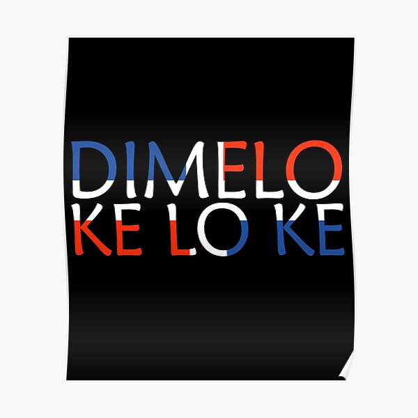 Póster «Bandera de República Dominicana Dimelo Ke Lo Ke» de Nirvanibex ...