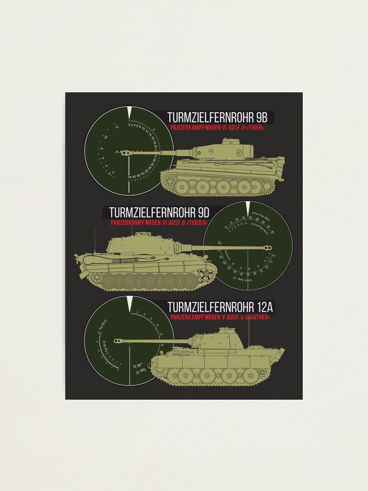 "German WW2 tanks and their sights" Photographic Print by FAawRay ...